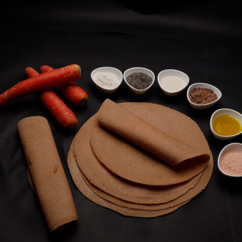 Carrot Roti - Grain Free | Gluten Free | Only 30Kcal - Sorted